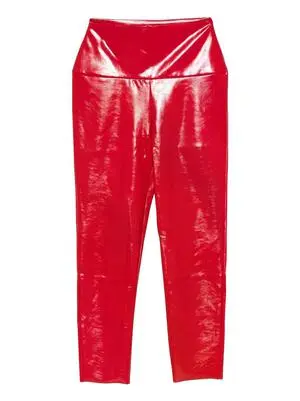 Norma Kamali High-waisted Trousers - Red