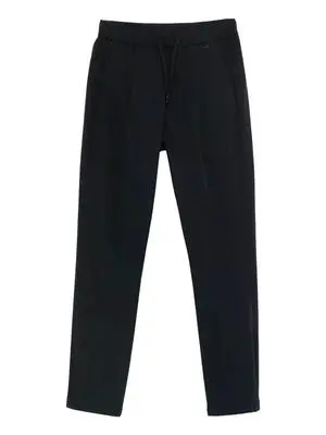 Herno Pleated Drawstring Trousers - Black