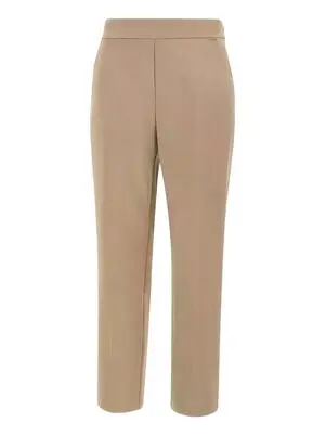 KAOS Pressed-crease Trousers - Neutrals