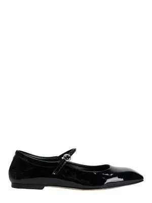 AeydĒ Leather Ballet Flats - Black