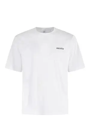 Aspesi Embroidered-logo T-shirt - White