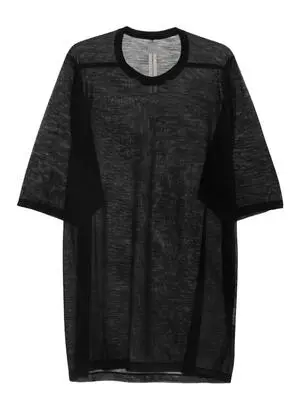RICK OWENS Sheer Wool T-shirt