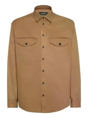 Dsquared2 Chest-pockets Button-up Shirt - Neutrals