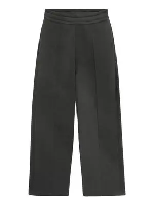 Ami De Coeur Flare Fleece Trousers - Grey
