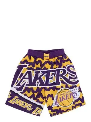 Mitchell & Ness Ncaa Lsu Tigers Jumbotron Shorts - Yellow
