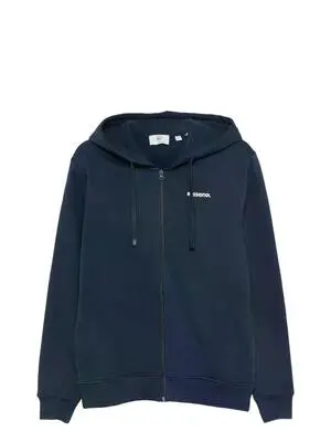 Rossignol Hooded Zip-up Top - Blue