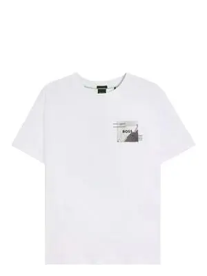 BOSS Graphic-print T-shirt White