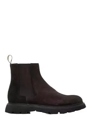 DOUCAL'S Suede Chelsea Boots - Brown