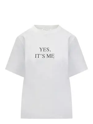 Victoria Beckham Slogan-print T-shirt - White
