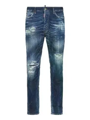 Dsquared2 Ripped Jeans - Blue