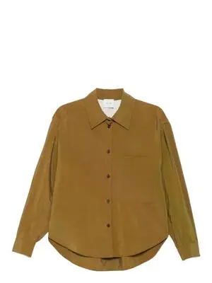 ALYSI Button-up Shirt - Yellow