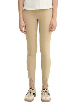 BOSS Split-hem Leggings - Neutrals
