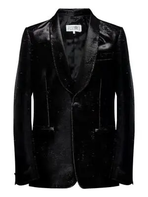 MAISON MARGIELA Textured Blazer - Black