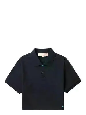 A BATHING APE Short-sleeved Polo Top - Blue