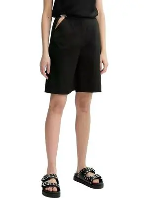 HELIOT EMIL Cut-out Shorts - Black