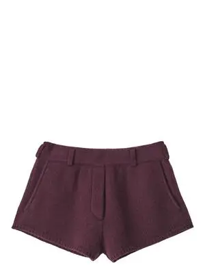 LISA YANG STORE The Annora Shorts Mahogany