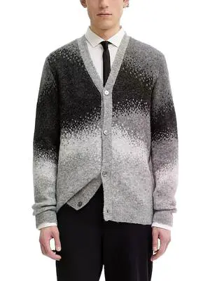 Desigual Speckled Ombre Cardigan - Black