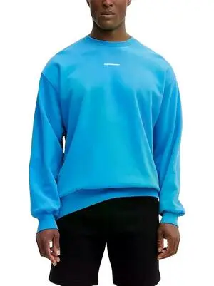 PEAK PERFORMANCE Logo-embroidered Cotton Sweatshirt - Blue