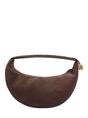Roberto Cavalli Suede Tote Bag - Brown