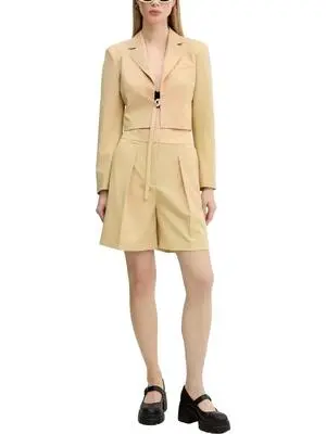 Hugo Amusina Tie-front Blazer - Neutrals