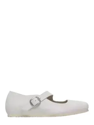 BIRKENSTOCK Tracy Buckled Ballet Flats - White