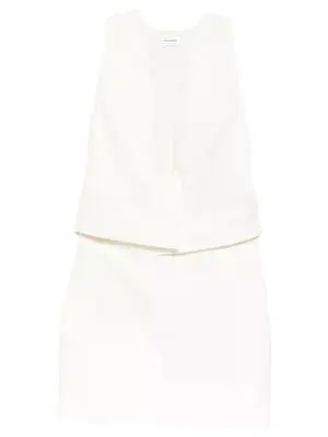 ANDAMANE Layered Sleeveless Dress