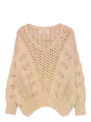 Ermanno Scervino Open-knit Jumper - Neutrals