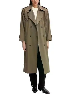 IRO PARIS Belted Double-Breasted Trench Coat