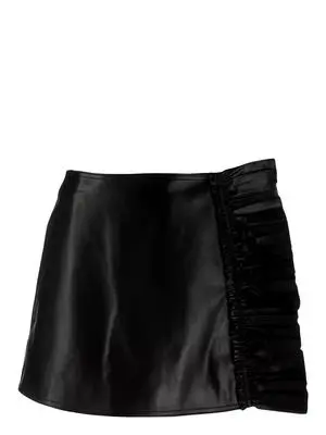 Valentino Garavani Frill Trim Shorts - Black