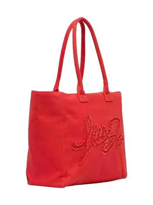 Liu Jo Logo-detail Tote Bag - Red
