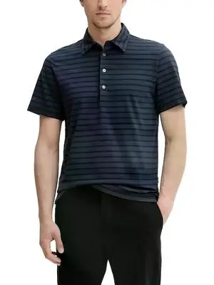 Barena Venezia Striped Polo Shirt - Blue