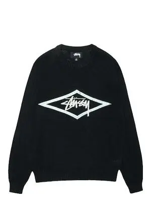 StÜssy Surf Team Sweater - Black