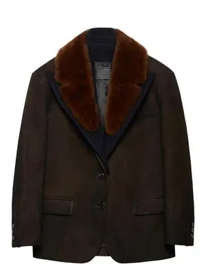 Prada Caban Jacket - Ebony