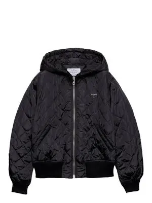 Prada Lightweight Quilted Re-Nylon Jacket Navy