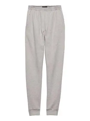 Prada Cotton Fleece Joggers - Grey