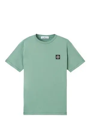 Stone Island Compass Logo T-shirt - Mint