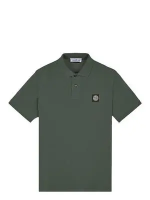 Stone Island Slim Fit Polo Shirt - Green