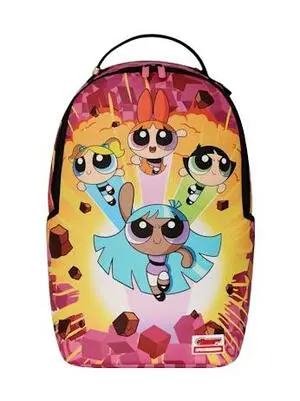 SPRAYGROUND Powerpuff Bustin Thru Dlxsv Backpack - Multicolor