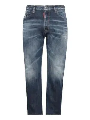 Dsquared2 Tapered Jeans With Five-pocket Design - Blue