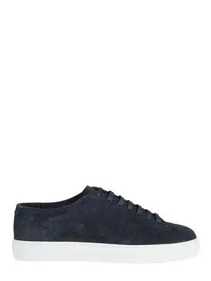 DOUCAL'S Low-top Leather Sneakers - Blue