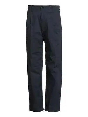 Emporio Armani Straight Leg Casual Pants - Navy