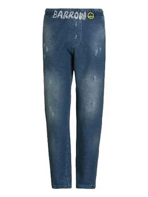 BARROW Cotton Blend Casual Pants - Blue