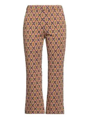 Malìparmi Bootcut Jacquard Knit Pants - Orange