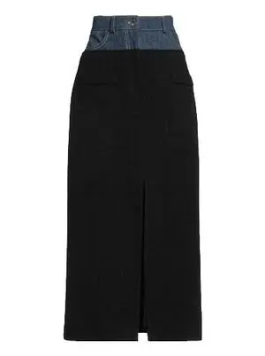 Sandro Midi Pencil Skirt - Black