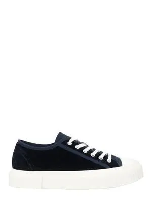 THEORY PROJECT Low-top Velvet Sneakers - Blue