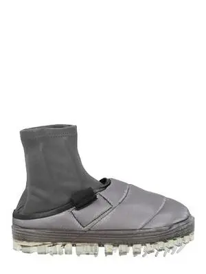 RBRSL RUBBER SOUL Padded Ankle Boots - Grey