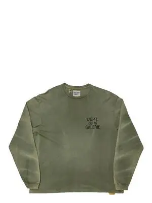 GALLERY DEPT. French Longsleeve T-shirt - Olive