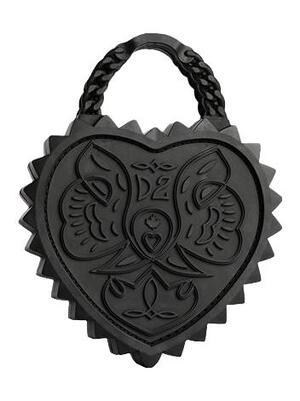 Dsquared2 Handbag With Brand Logo And Double Handle - Black