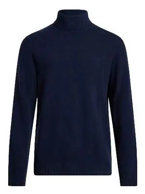 Woolrich Virgin Wool Turtleneck - Blue