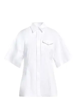 Sportmax Cotton Poplin Shirt - White